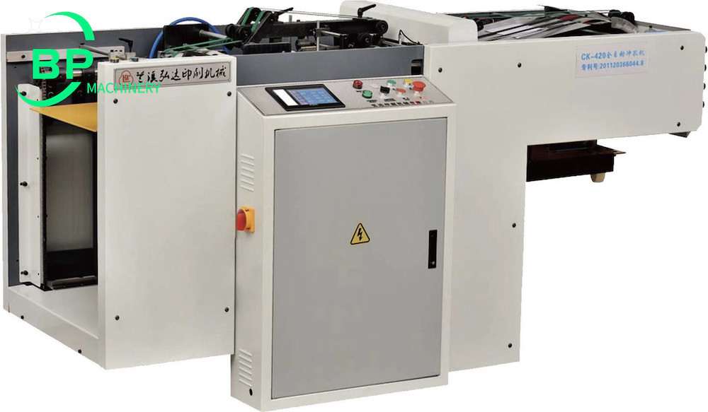 Automatic Paper Punching Machine APM420 for wire o productions hole punch